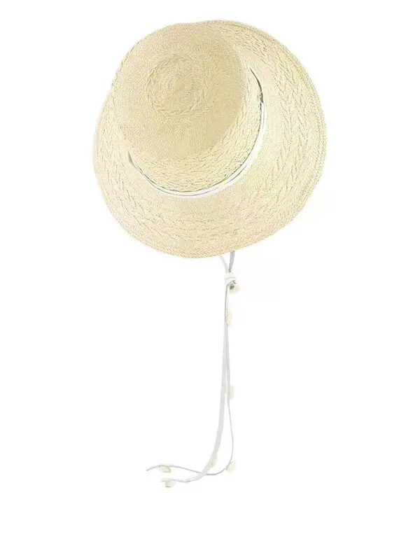 SENSI STUDIO Textured Straw Sun Hat