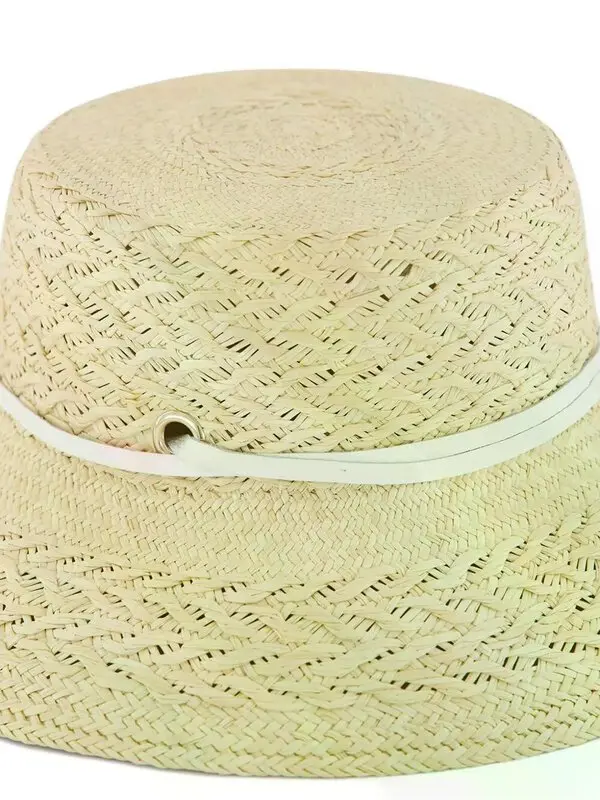 SENSI STUDIO Textured Straw Sun Hat