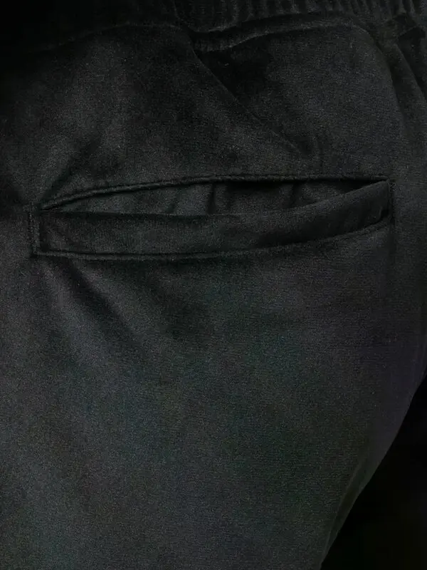GOD'S MASTERFUL CHILDREN Tapered Velvet Trousers