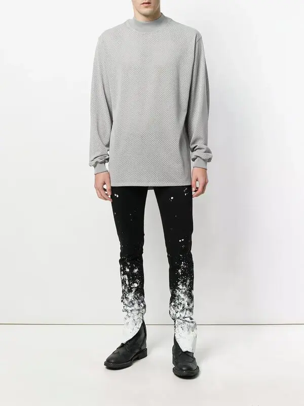 Fear Of God Paint Detail Jeans - Black