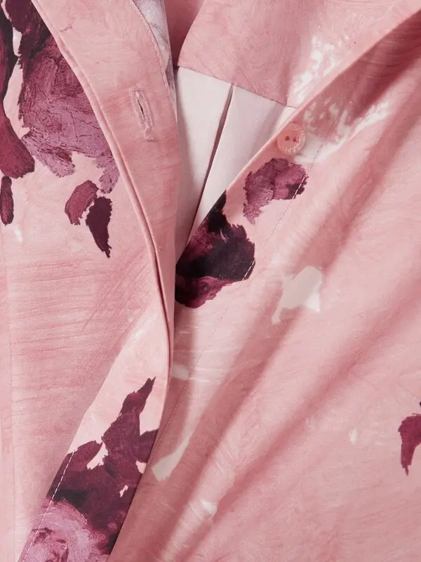 Erdem Floral-print Cotton-poplin Shirt