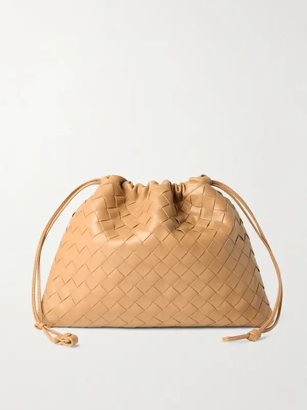 Bottega Veneta Intrecciato Leather Pouch