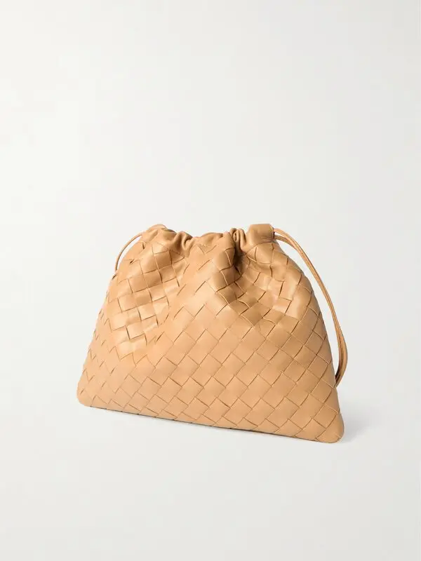 Bottega Veneta Intrecciato Leather Pouch