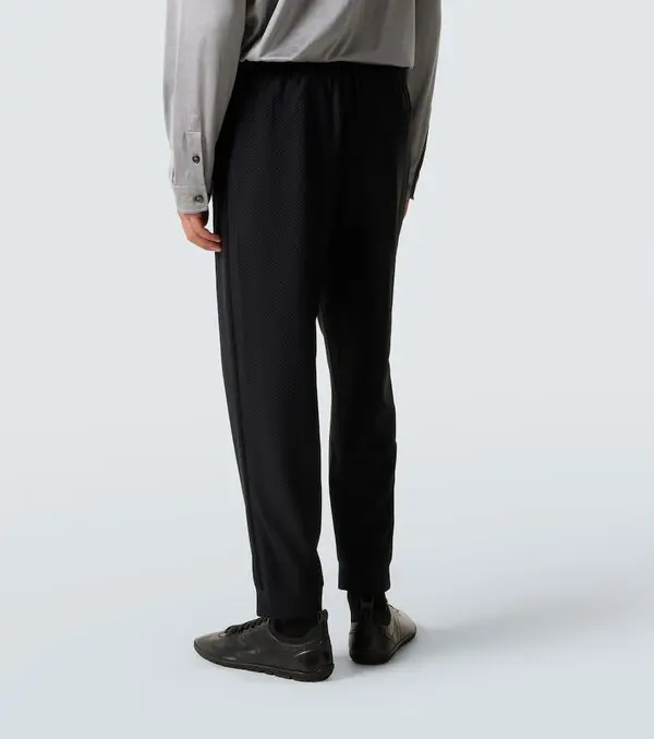 Giorgio Armani Gaufre Straight Pants