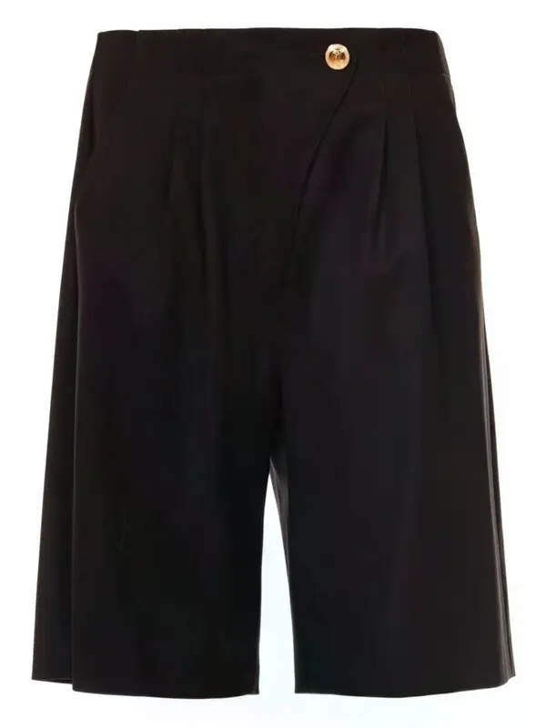 Just Cavalli Pleated Button Shorts