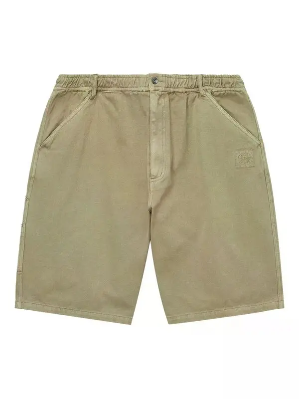 Alpha Industries Utility Pockets Cotton Shorts - Neutrals
