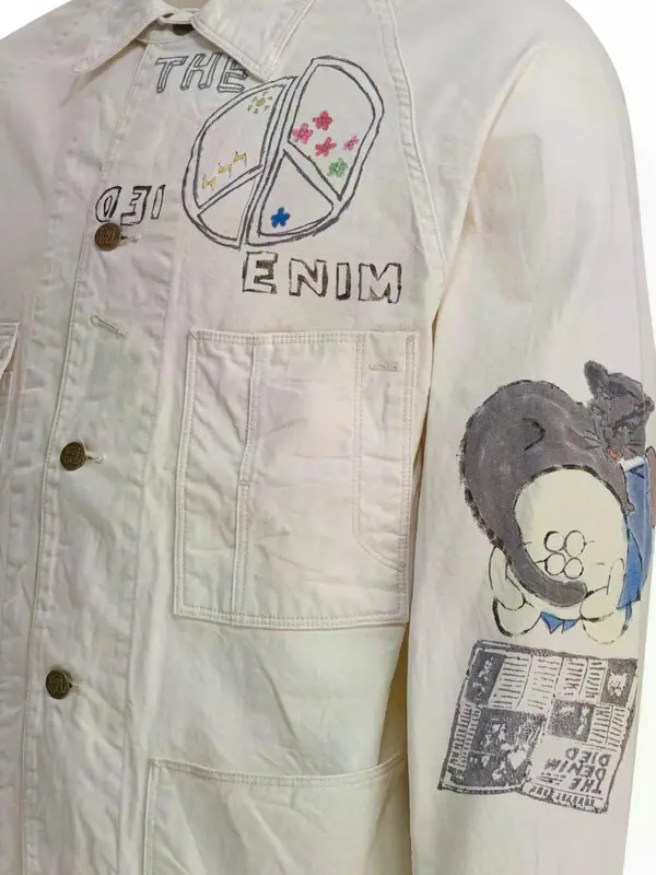 Kapital Graphic-print Shirt Jacket