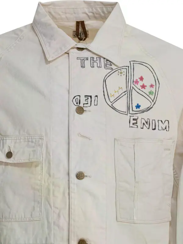 Kapital Graphic-print Shirt Jacket