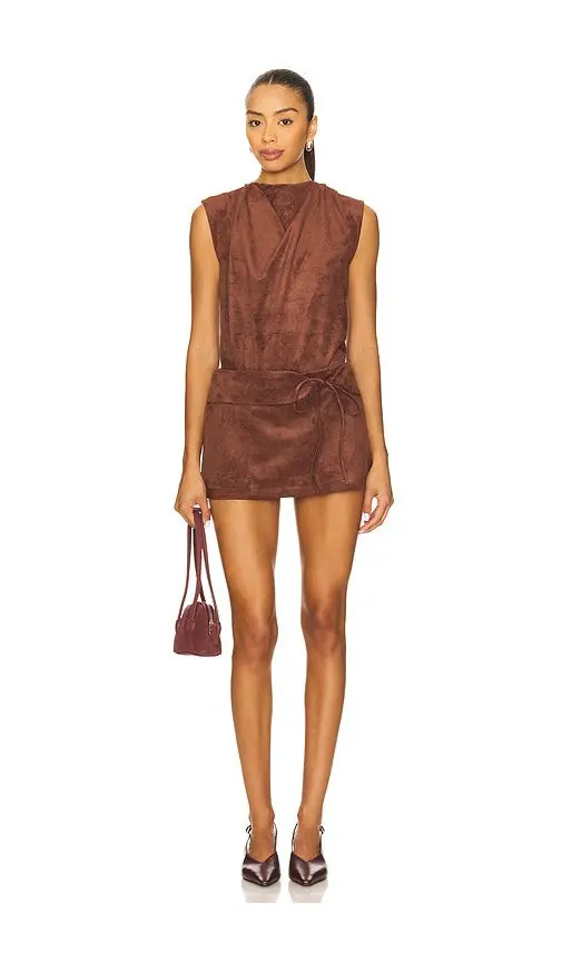 Amanda Uprichard Freya Suede Top