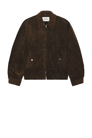 AGOLDE Corduroy Zip-up Jacket