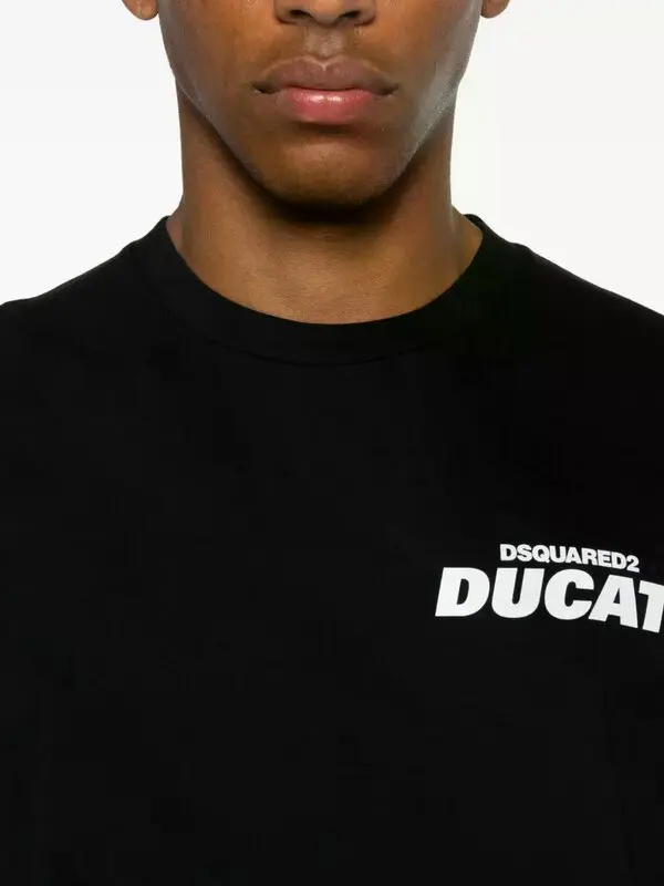 Dsquared2 X Ducati Logo-print T-shirt