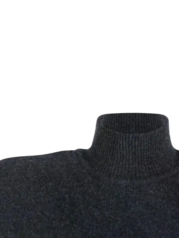 Jacquemus Turtleneck Short Sleeve Dress