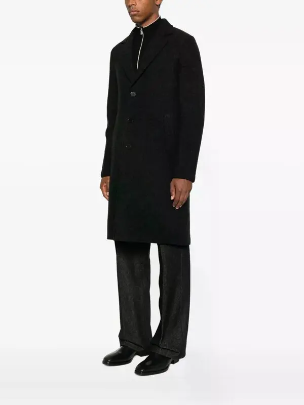 Harris Wharf London Single-breasted Wool Coat