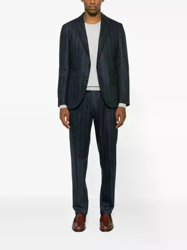Eleventy Pinstriped Suit