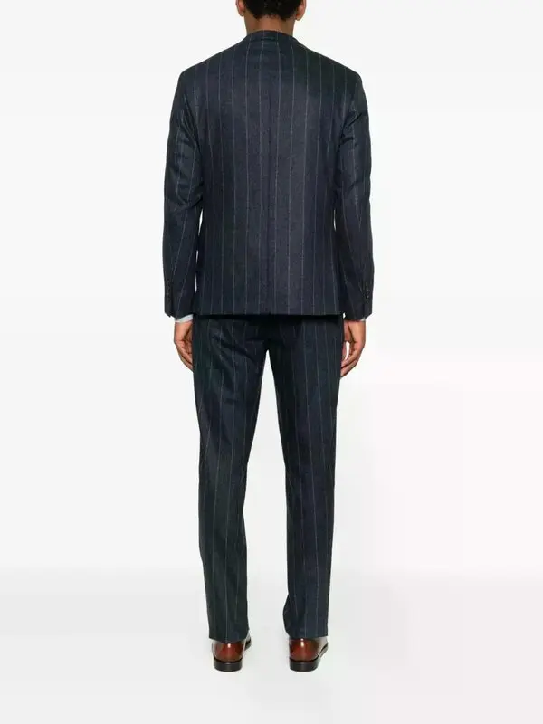 Eleventy Pinstriped Suit