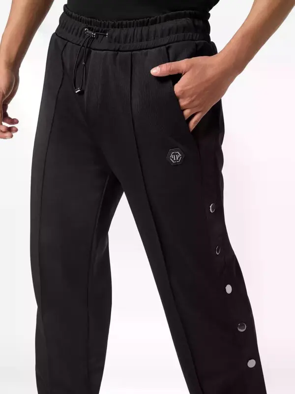 Philipp Plein Snap-fit Fastening Track Pants