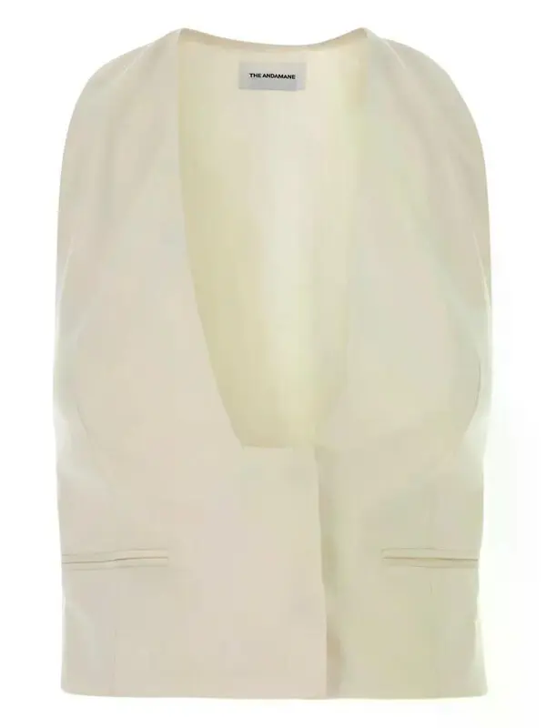 Andamane The Attico Gabardine Vest