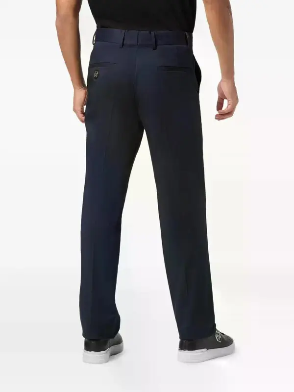 Philipp Plein Logo Plaque Trousers