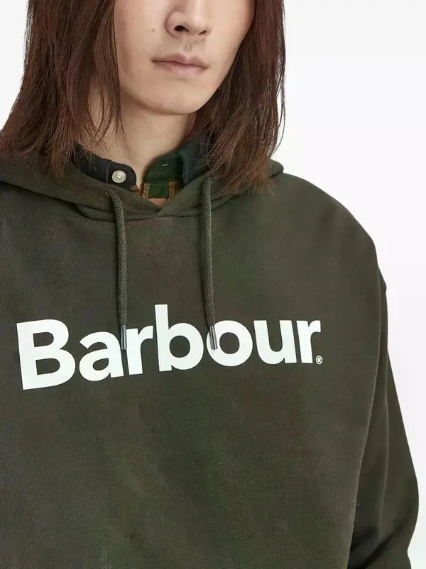 Barbour Logo-print Hoodie