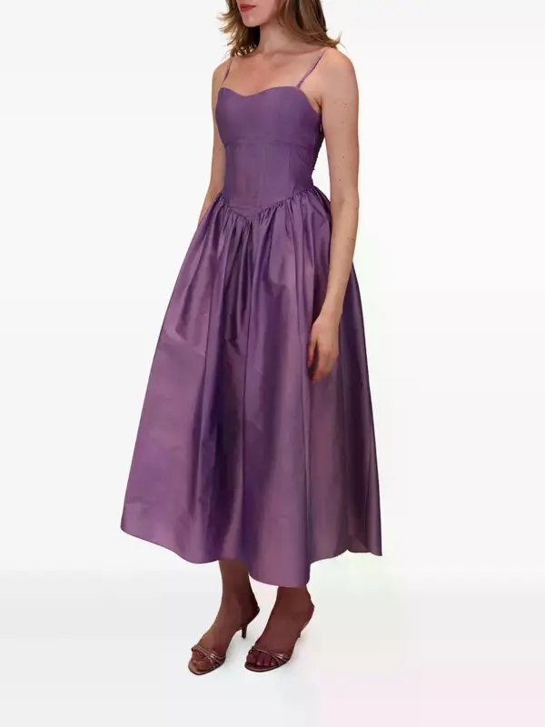 Azeeza Naina Corset Lace-up Midi Dress