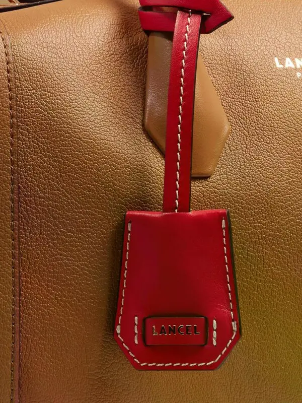LANCEL Leather Top-handle Tote Bag
