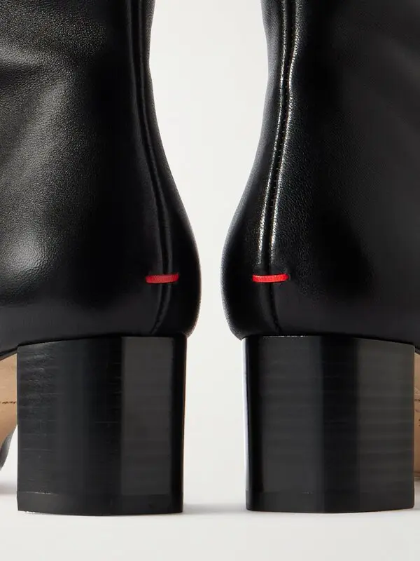 AeydĒ Millie Leather Ankle Boots