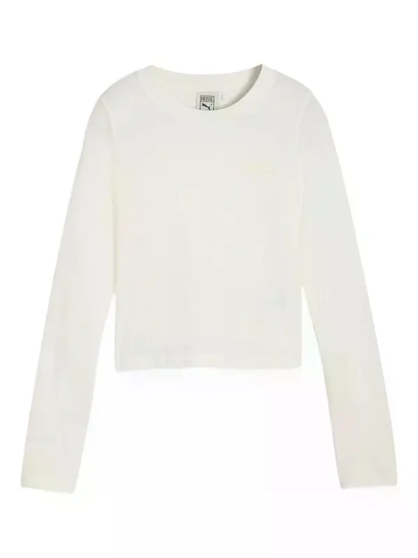 PUMA X Rosé Long-sleeve Cropped Top
