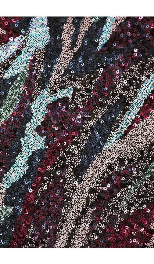 BRONX BANCO Dahlia Sequin Maxi Dress