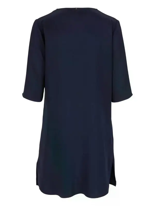 PETER COHEN V-neck Silk Dress
