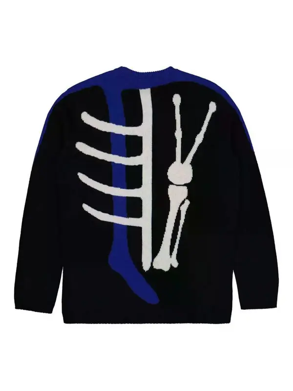 WALTER VAN BEIRENDONCK Skeleton Detail Jumper