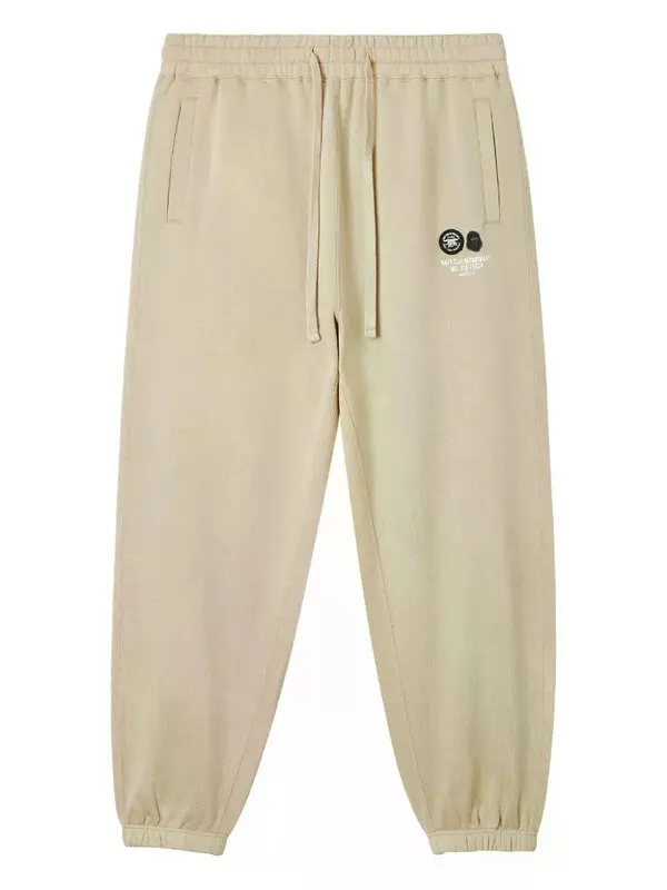 FINGERCROXX Logo-patch Cuffed Track Pants