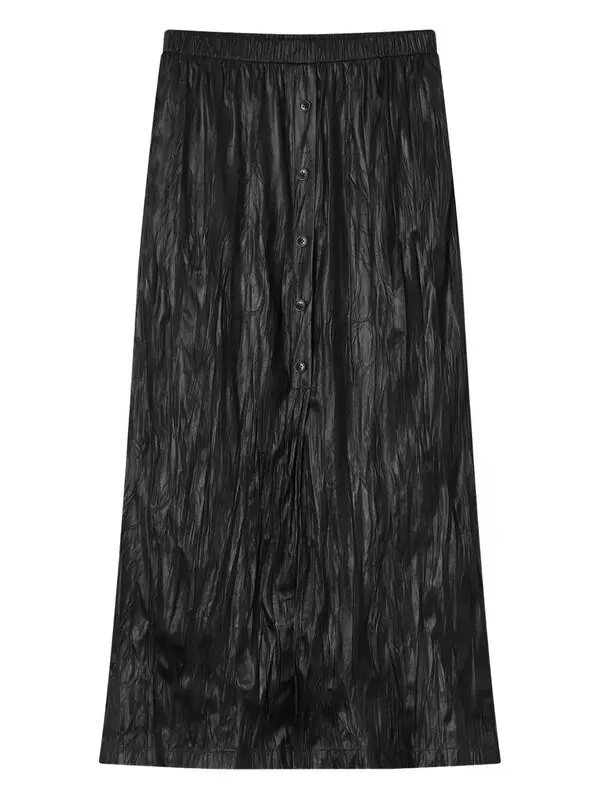 B+AB Button-embellished A-line Maxi Skirt