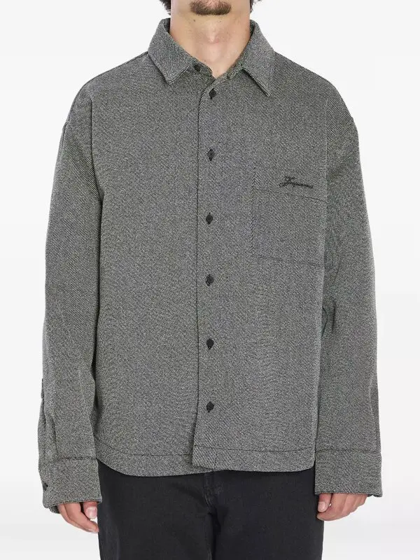 Jacquemus Molino Pointed-collar Buttoned Shirt Jacket