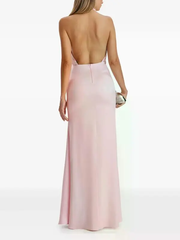 IL VOLO Belle Halterneck Draped Dress