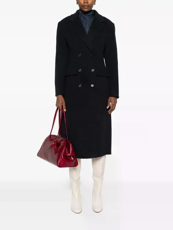 P.a.r.o.s.h Double-breasted Coat - Blue