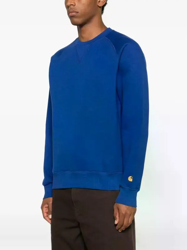Carhartt Work In Progress Raglan-sleeve Crewneck Sweatshirt - Blue