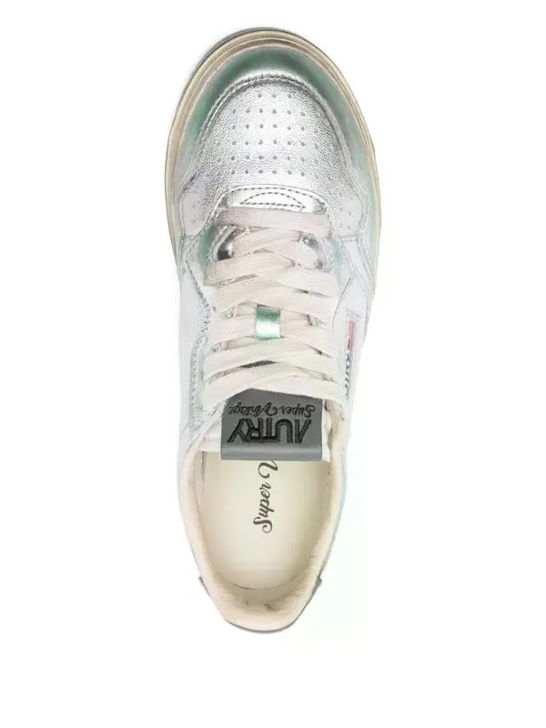 AUTRY Medalist Low Top Sneakers - Silver