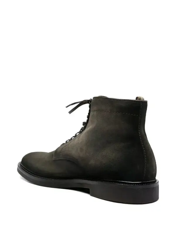 Officine Creative Lace-up Suede Boots