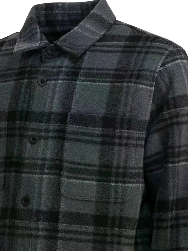 Vince Checked Shirt Jacket