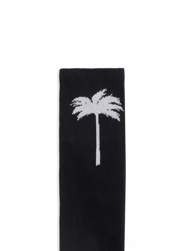 Palm Angels Palm Tree Crew Socks