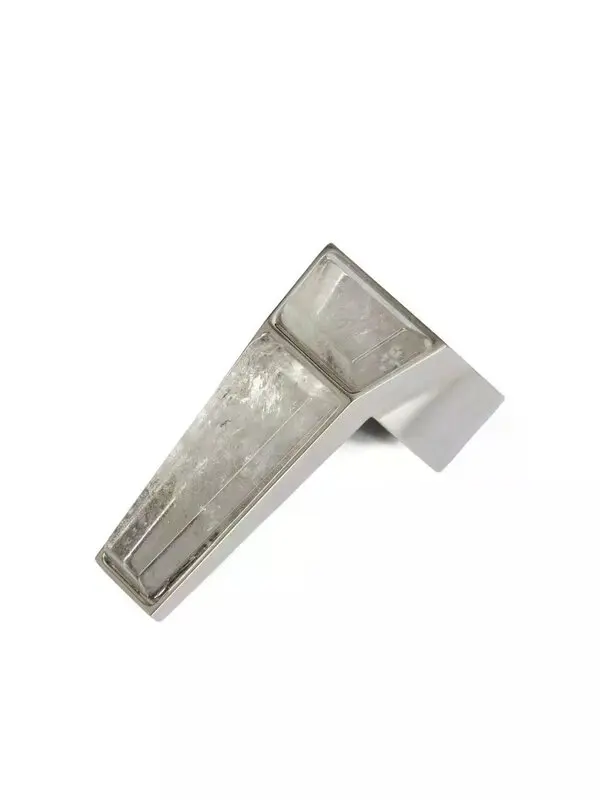 Rick Owens Rectangular Crystal Trunk Ring