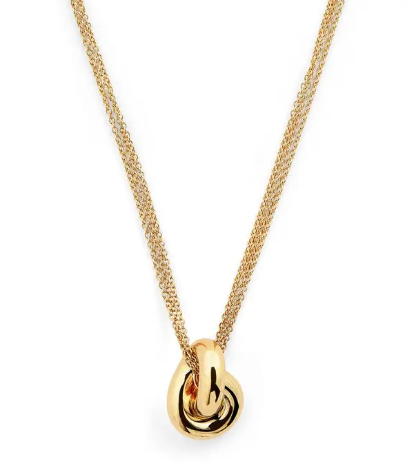 ENGELBERT Yellow Legacy Knot Necklace - Gold