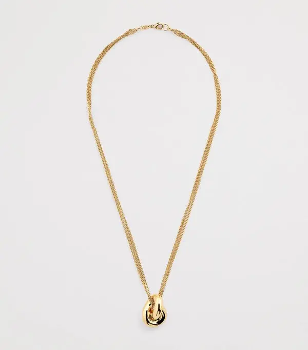 ENGELBERT Yellow Legacy Knot Necklace