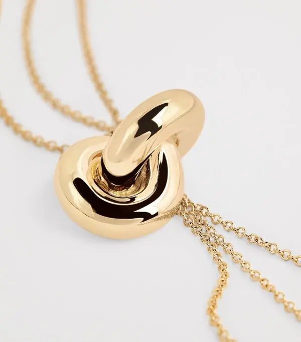 ENGELBERT Yellow Legacy Knot Necklace