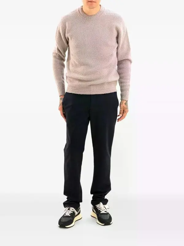 DRUMOHR Textured Crew-neck Sweater - Neutrals