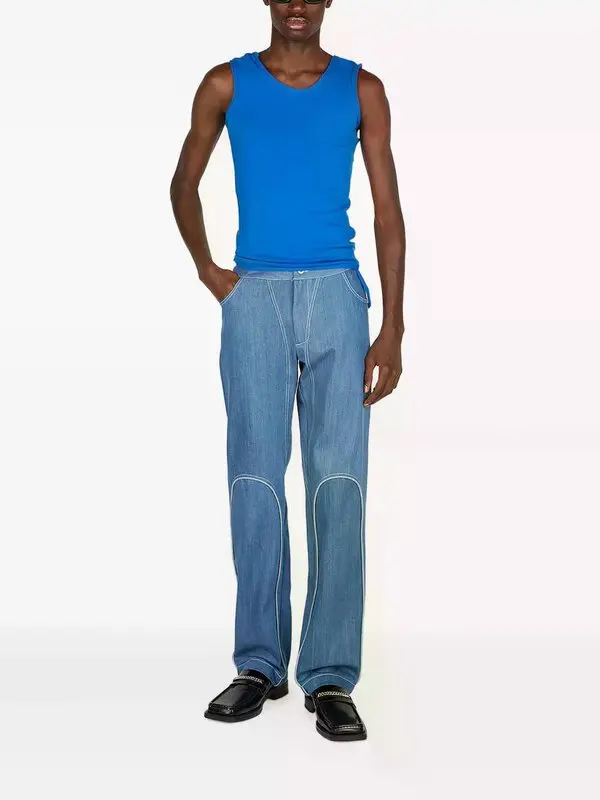 RUSFRCADE Eshaan Loop-hem Tank Top