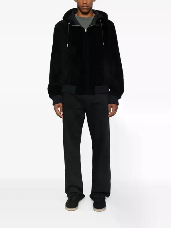 Fear Of God Rinsed Effect Jeans - Black