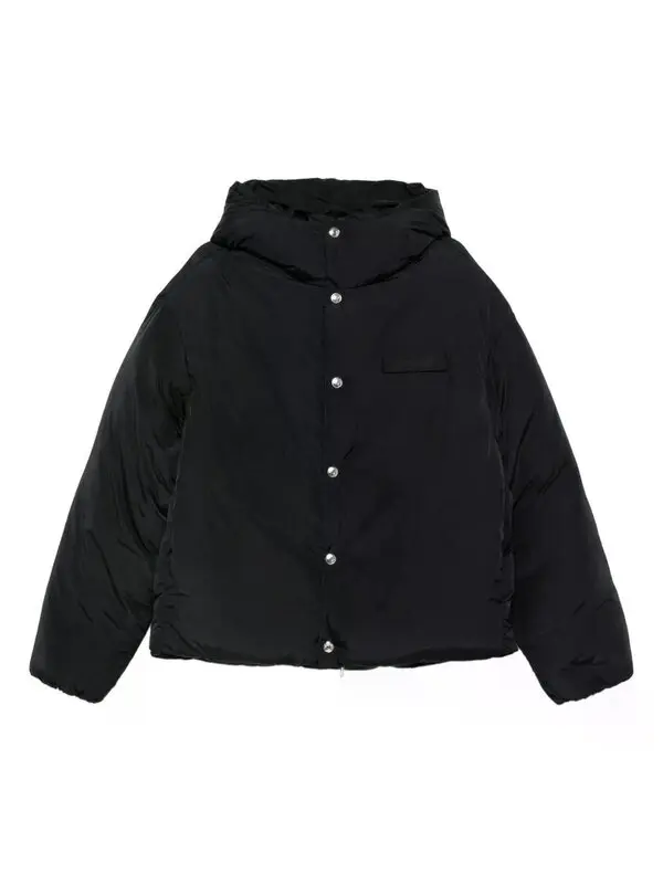 Jacquemus High-neck Puffer Jacket - Black