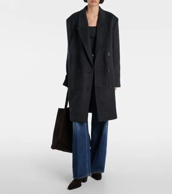 TOTEME Double-breasted Cashmere Coat