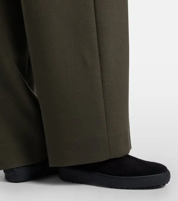 TOD'S Gommino Suede Ankle Boots